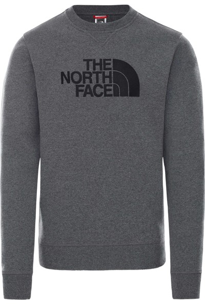 The North Face Drew Peak Crew Erkek Sweatshirt - T94SVRGVD
