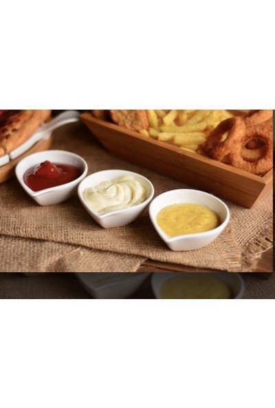 Göksan Mutfak Porselen Sosluk Bal Kase Alamoo