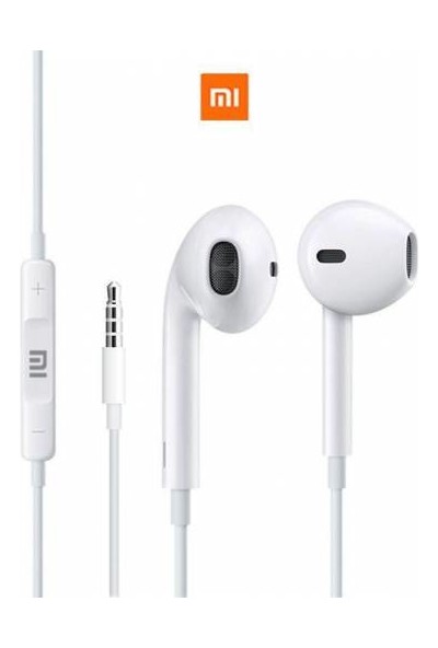 Xiaomi Kablolu Kulaklık 3,5 Jack Girişli Beyaz