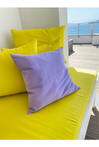 Retrobird Dekoratif Lila Yastık Kılıfı 50x50 Unisex Lila