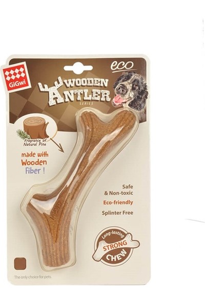 Gigwi Doğal Ağaç Diş Kaşıma Köpek Oyuncağı Small Gigwi Doğal Ağaç Diş Kaşıma Köpek Oyuncağı Small