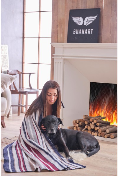 Buanart Akrilik Tv Battaniyesi 100X150 cm Marvella Buanart Akrilik Tv Battaniyesi 100X150 cm Marvella