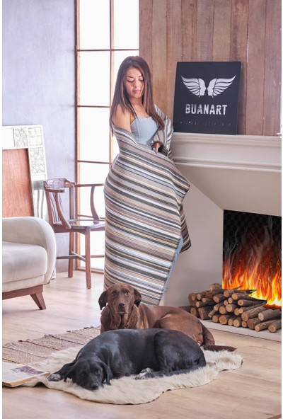 Buanart Akrilik Tv Battaniyesi 100X150 cm Puffy Buanart Akrilik Tv Battaniyesi 100X150 cm Puffy