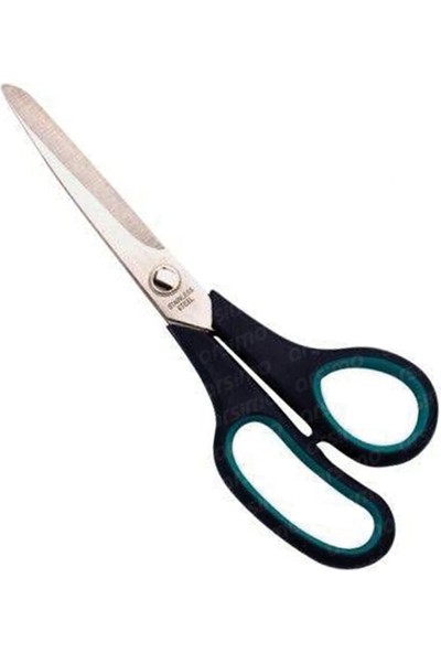 Arsimo Silikon Saplı Büyük Boy Kumaş Kağıt Makası 21 cm