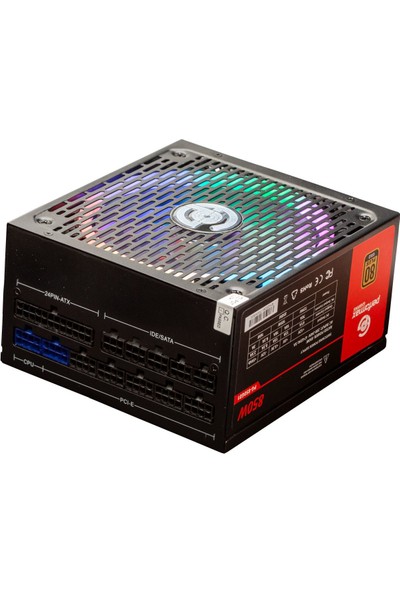 PERFORMAX Gaming PG-850G01 850W 80 + GOLD Full Modüler RGB Güç Kaynağı PERFORMAX Gaming PG-850G01 850W 80 + GOLD Full Modüler RGB Güç Kaynağı