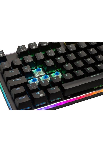 Performax Performax-G Xetra Mekanik Rgb Oyuncu Klavyesi Blue Switch