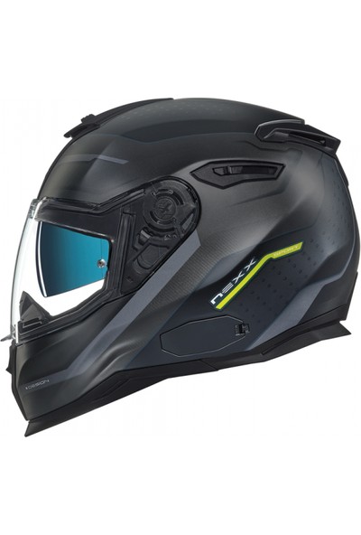 Nexx SX.100 Mantık Mat Siyah Kask L