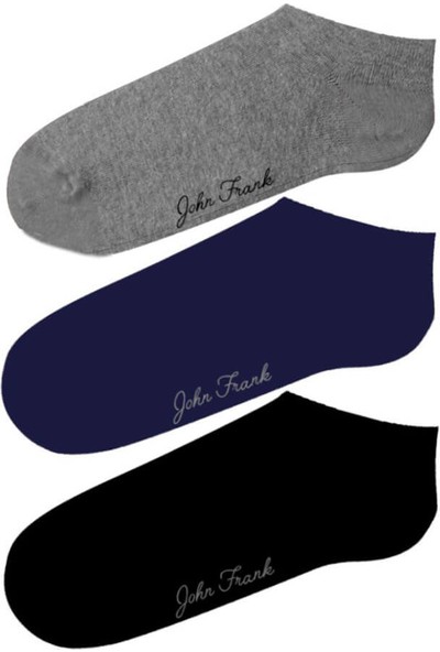 John Frank Üçlü Kısa Kadın Çorap