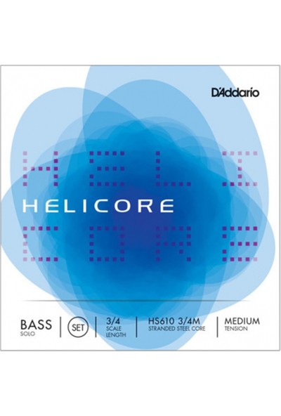 D'addario HS610 3/4m Helicore Solo Kontrabas Teli