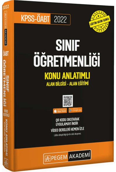 Pegem Akademi Yayıncılık 2022 Kpss Öabt Sınıf Öğretmenliği Konu Anlatımlı
