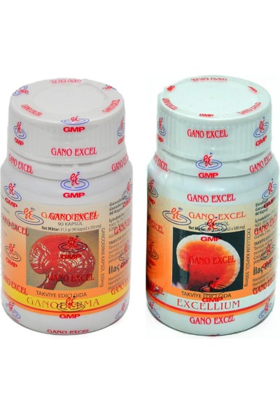 Gano Ganoderma Excellium Ikili Kapsül Seti Gano Ganoderma Excellium Ikili Kapsül Seti