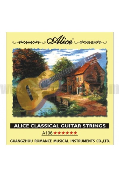 Alice A-106 - Klasik Gitar Teli - Hard Tension Alice A-106 - Klasik Gitar Teli - Hard Tension