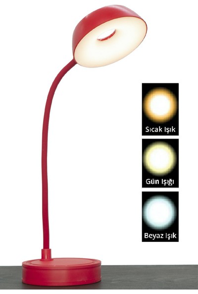 Wlue Şarjlı Dokunmatik 20 LED Çalışma Okuma Işığı Flexible Masa Lambası Wlue Şarjlı Dokunmatik 20 LED Çalışma Okuma Işığı Flexible Masa Lambası