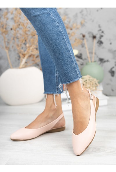 Ayakkabı Havuzu Babet - Pudra Cilt - Ayakkabı Havuzu Ayakkabı Havuzu Babet - Pudra Cilt - Ayakkabı Havuzu