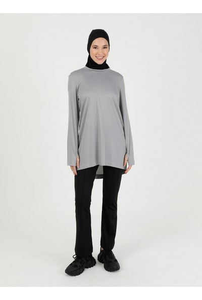 FD SPORTS Aktif Spor Üst Giyim - Gri - Fd Sports