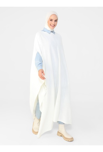 Refka Oversize Triko Panço - Off White - Refka Casual