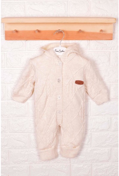 Pierre Cardin Içi Welsoftlu Triko Kışlık Bebek Tulum Baklava Desen 302439 Pierre Cardin Içi Welsoftlu Triko Kışlık Bebek Tulum Baklava Desen 302439