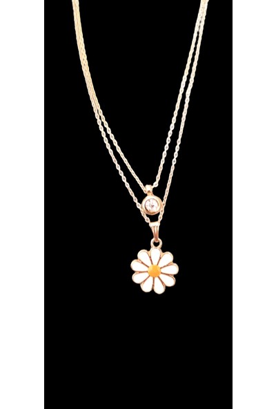Ronak Kadın Papatya Kolye