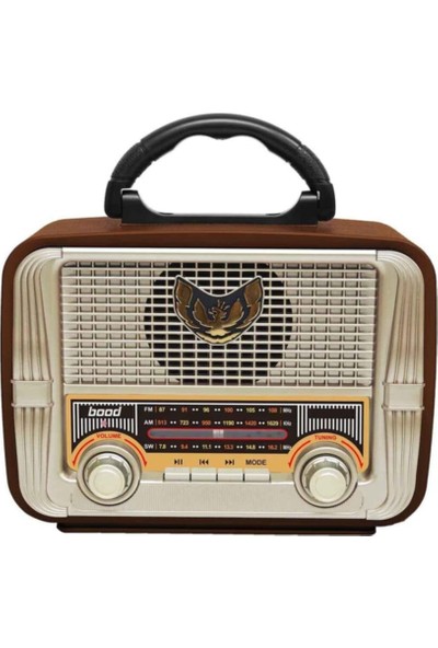 Bood Br-28 Retro Dekoratif ve Kullanılabilir Radyo Bood Br-28 Retro Dekoratif ve Kullanılabilir Radyo