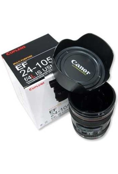 Objektif Şeklinde Bardak