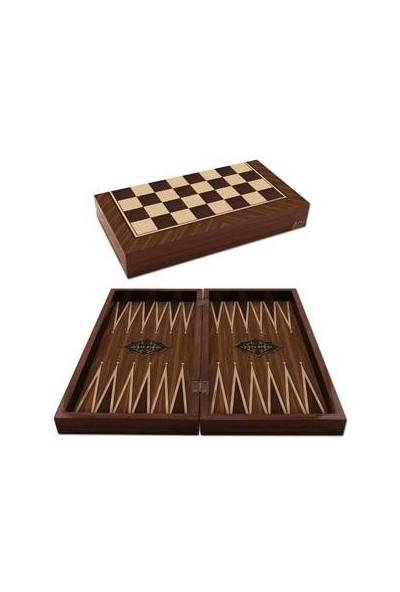 Mbois Ahşap Tavla Takımı