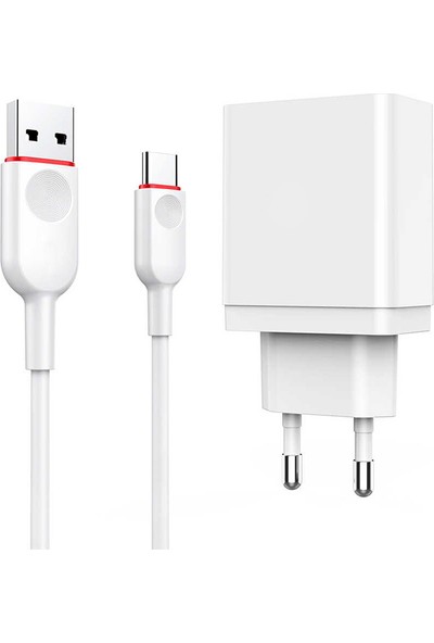 Moserini Samsung Galaxy Tab S7 SM-T870 T875 T877 18W Tablet Hızlı Şarj Takımı Type C - 1 Metre