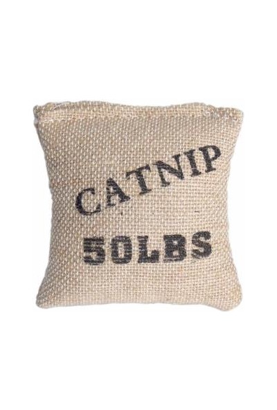 Eastland Kedi Otlu Çuval Kedi Oyuncağı 9x9 cm Eastland Kedi Otlu Çuval Kedi Oyuncağı 9x9 cm