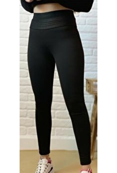 Pucka Fashion Kadın Büyük Beden Çelik Tayt Yüksek Bel Pucka Fashion Kadın Büyük Beden Çelik Tayt Yüksek Bel