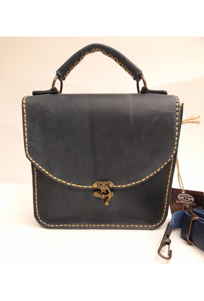 Gülhane Deri El Yapımı Deri Crazy Çanta