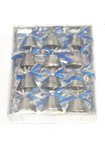 Funworld Yılbaşı Yeni Yıl Süsü Çam Ağacı Süs Metal Çan 12'li Funworld Yılbaşı Yeni Yıl Süsü Çam Ağacı Süs Metal Çan 12'li