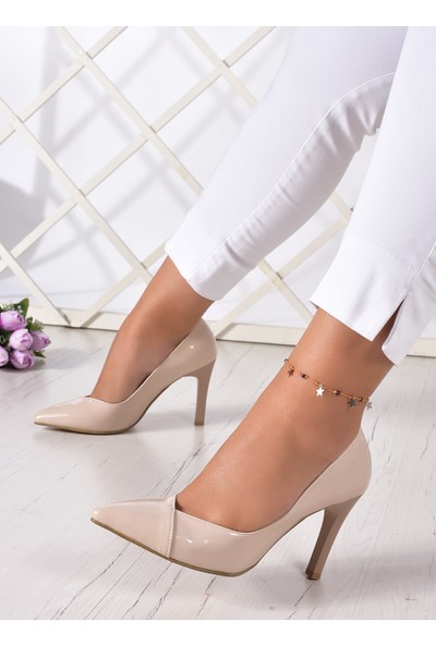 Erkan Saçmacı Jatqılı Ten Rugan Kadın Stiletto Ayakkabı Erkan Saçmacı Jatqılı Ten Rugan Kadın Stiletto Ayakkabı