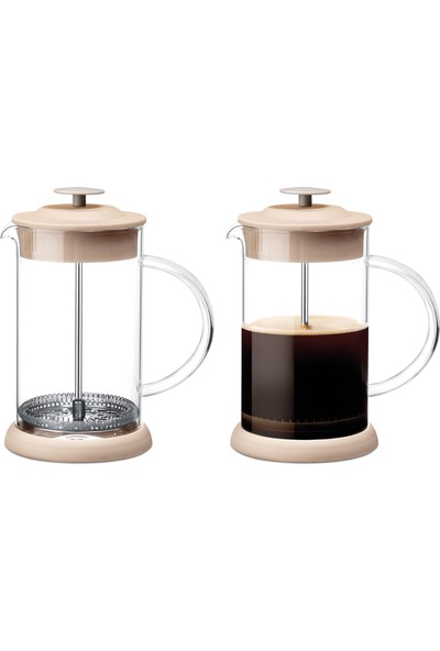 Madame Coco Paule French Press - Ekru - 600 ml Madame Coco Paule French Press - Ekru - 600 ml