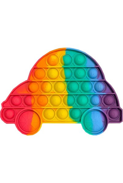 Popit Araba 17.5cm x 13 cm Fıdget Toy Alfabeli Arabapop Popit Araba 17.5cm x 13 cm Fıdget Toy Alfabeli Arabapop