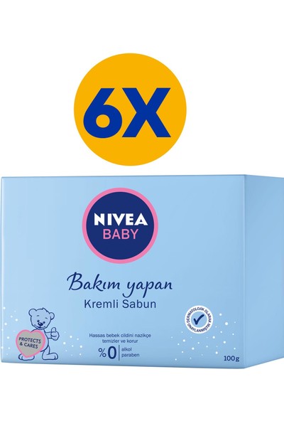 Nıvea Bebek Sabun x 6