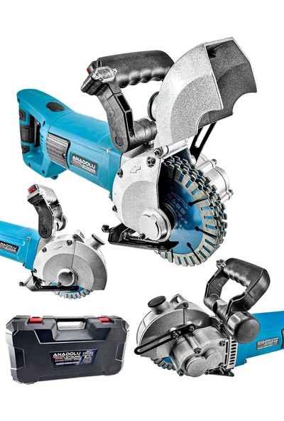 Anadolu Strong ANS1098 2400W Lazerli Elektrikli Duvar Oluk Makinesi Kanal Açma Kesme Makinası Anadolu Strong ANS1098 2400W Lazerli Elektrikli Duvar Oluk Makinesi Kanal Açma Kesme Makinası