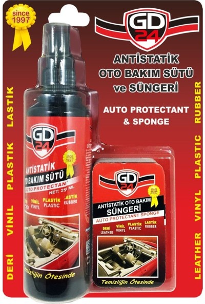 GD24 Oto Bakım Sütü ve Süngeri GD24 Oto Bakım Sütü ve Süngeri