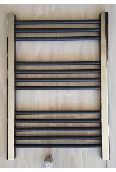 Elektrad Elektrikli Havlupan Antrasit Krom 50X70 250W Elektrad Elektrikli Havlupan Antrasit Krom 50X70 250W