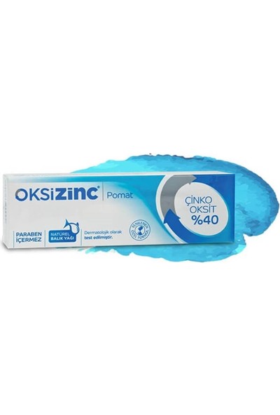 Oksizinc Pomat %40 Cinko Asit 100 Gr Oksizinc Pomat %40 Cinko Asit 100 Gr