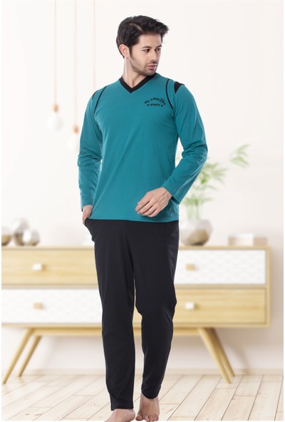 Birşen Tekstil Erkek Penye Uzun Kollu Pijama Takımı