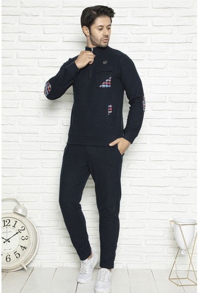 Birşen Tekstil Erkek Selanik Kumaş Kışlık Pijama Takımı
