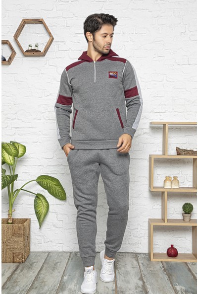 Birşen Tekstil Erkek3 Iplik Kumaş Kışlık Pijama Takımı