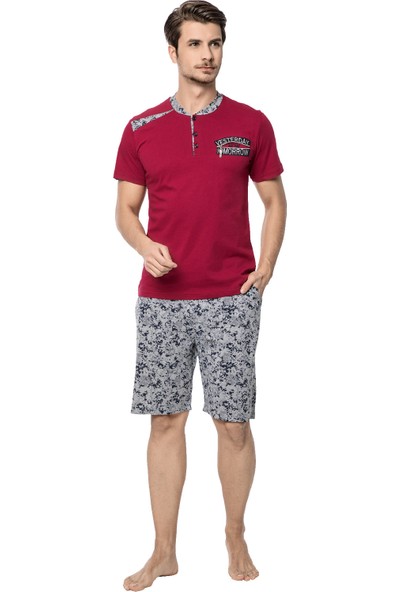 Birşen Tekstil Erkek 3'lü Pijama Takımı