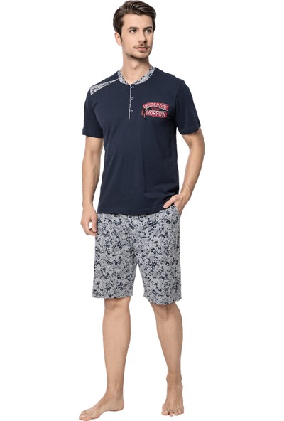 Birşen Tekstil Erkek 3'lü Pijama Takımı