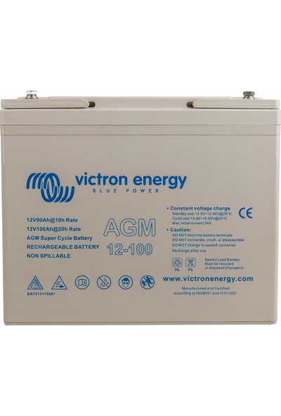 Victron Agm Super Cycle Akü 12V / 100AH (M6) Victron Agm Super Cycle Akü 12V / 100AH (M6)