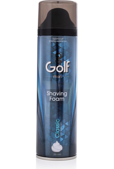 Golf Cosmetics Tıraş Köpüğü 200 Ml - Classic Golf Cosmetics Tıraş Köpüğü 200 Ml - Classic