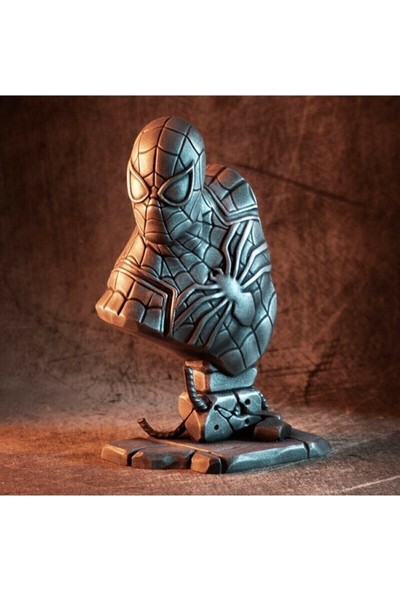 3D Ekspres Spiderman Büst Figür