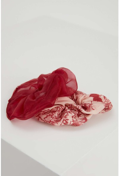 DeFacto Desenli Lastikli Saç 2'li Tokası W5158Azns