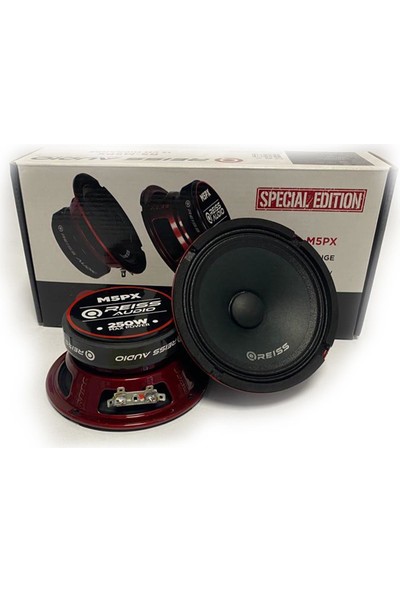 Reiss Audio RS-M5PX 13 cm Midrange 250W Reiss Audio RS-M5PX 13 cm Midrange 250W