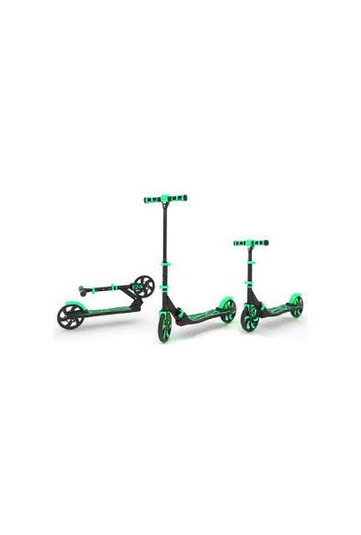 Kolat Dipsy Scooter Işıksız 2 Tekerli Katlanabilir Yeşil Kolat Dipsy Scooter Işıksız 2 Tekerli Katlanabilir Yeşil