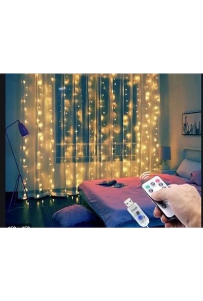 İtc Store 8 Fonksiyonlu Uzaktan Kumandalı Günışığı Perde Peri LED 3 mt x 3 mt İtc Store 8 Fonksiyonlu Uzaktan Kumandalı Günışığı Perde Peri LED 3 mt x 3 mt